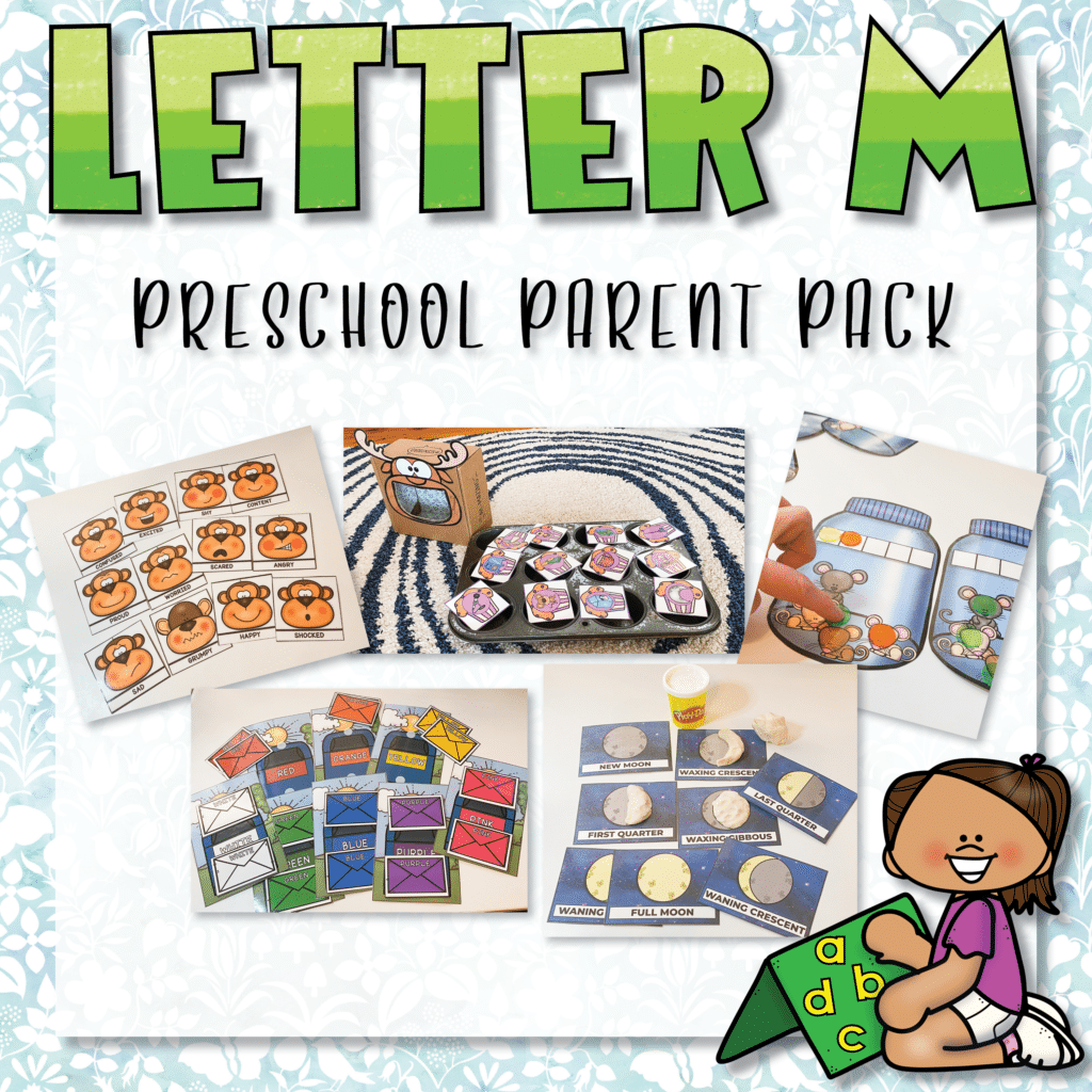 Preschool Parent Phonics Pack - Letter M - Marlie Rosenberg