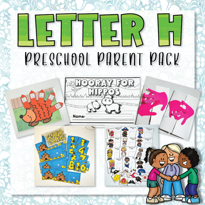 Letter H Parent Preschool Pack - Marlie Rosenberg